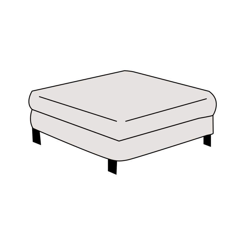 Maassluis Hocker | Goedkoopst bij A-meubel